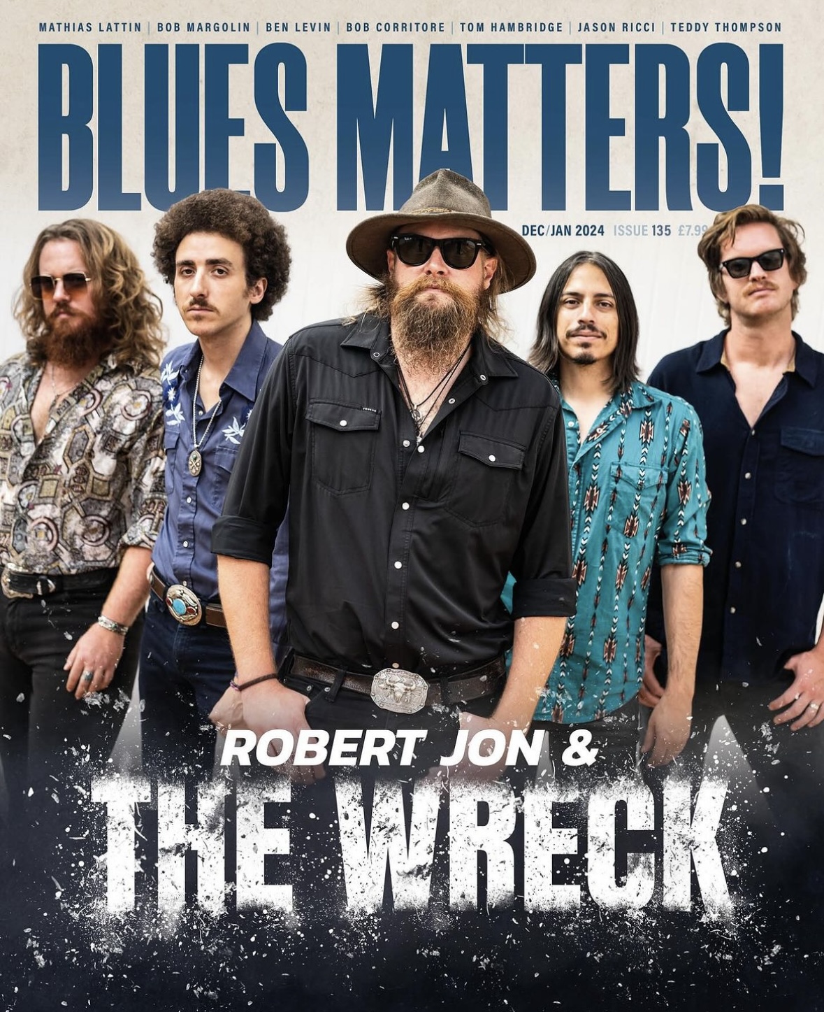 Intrepid Artists Spotlight: RJTW on the Cover of Blues Matters Magazine ...